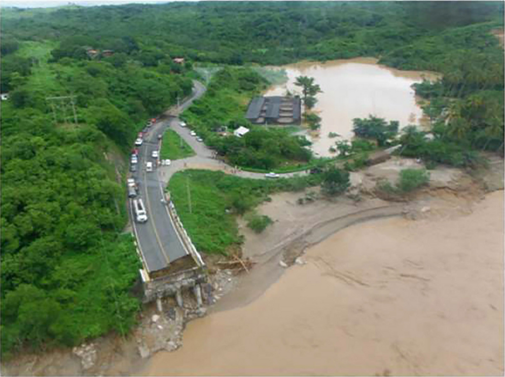 Imagen: afectaciones en Guerrero por el huracán Manuel